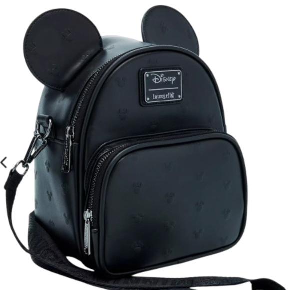 Loungefly | Bags | Disney Loungefly Black Mini Backpack | Poshmark